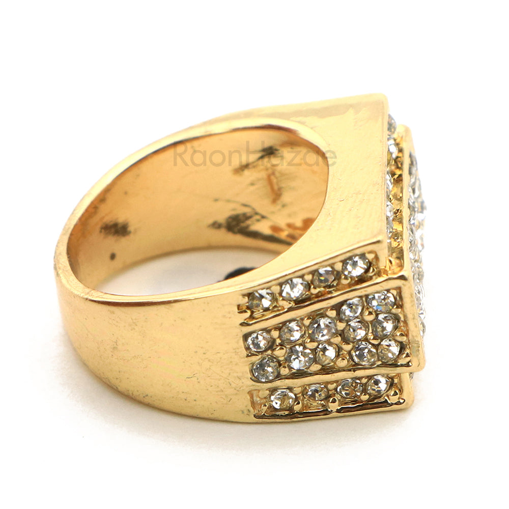 HIP HOP SOLID "PIMP DRAKE" GOLD PLATED RING BK004G – RAONHAZAE